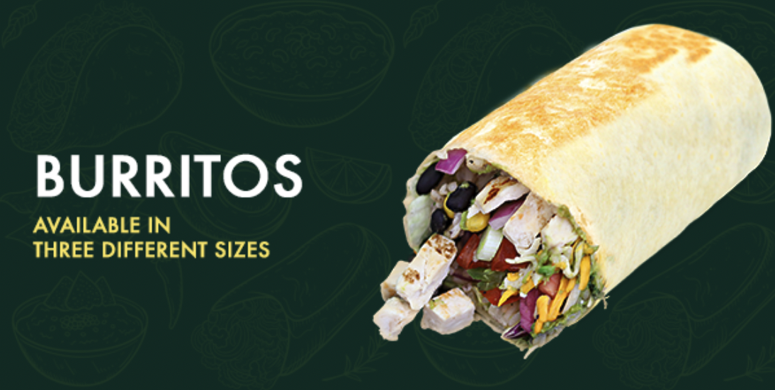 Menu – Burrito Guyz